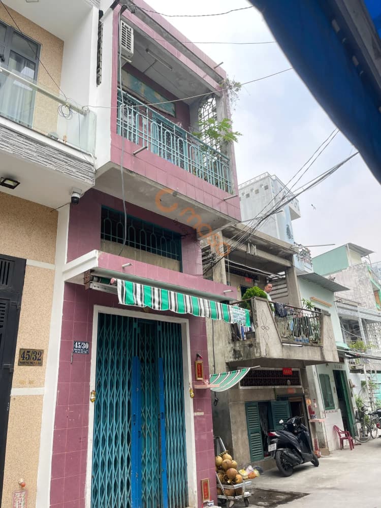 Bán - Nhà hẻm 45/30 Đường Phạm Phú Thứ, Phường Bình Tiên, TP.HCM